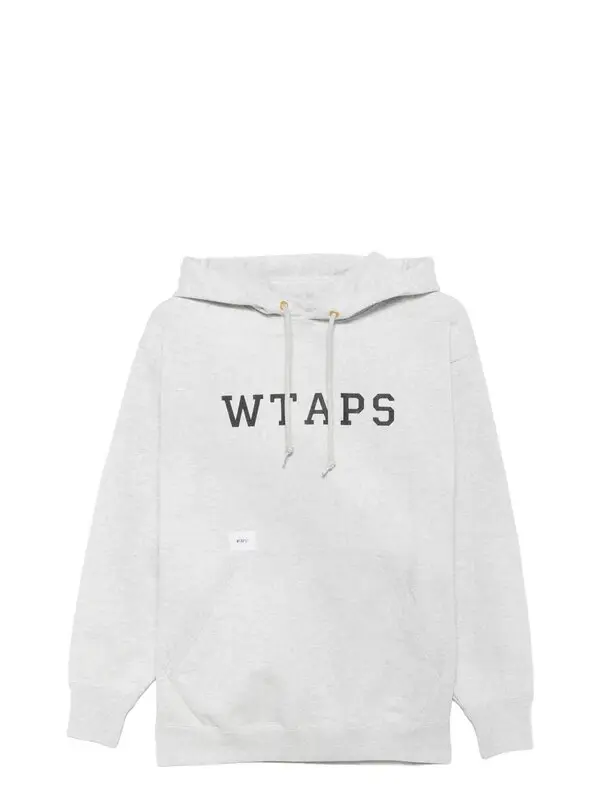 WTAPS Logo Hoodie - Grey