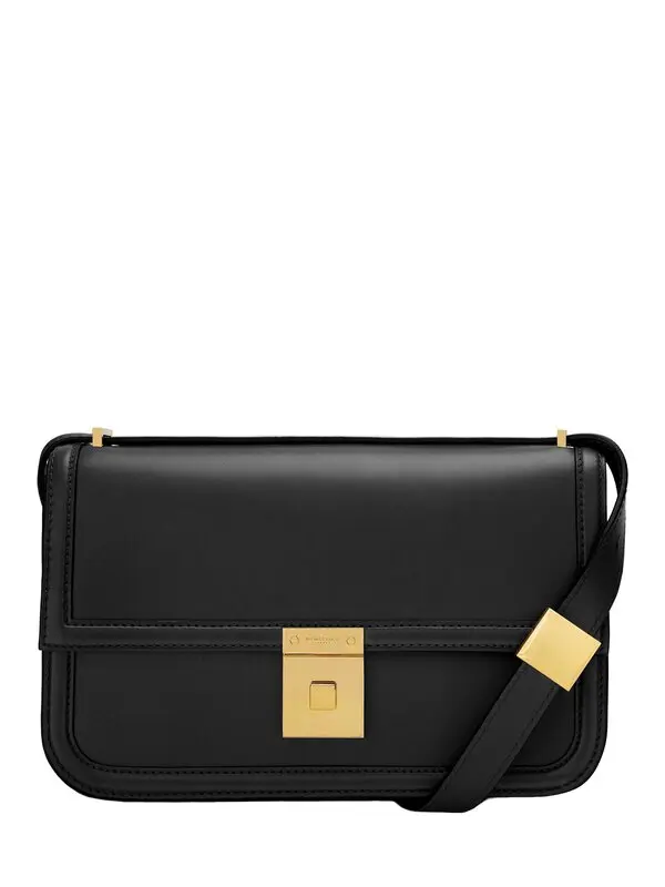 DEMELLIER The Paris Crossbody - Black Smooth