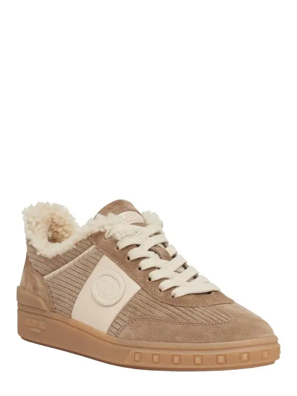 Valentino Garavani Upvillage Shearling Lined Sneaker - New Chinos