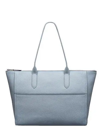RADLEY Oak Street Ziptop Tote Bag - Smoke Blue