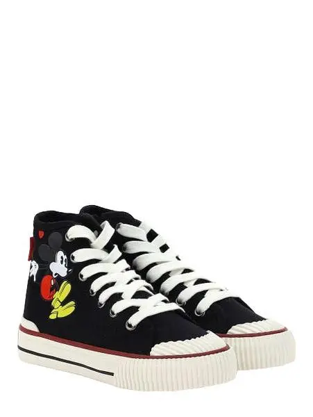 MASTER OF ARTS Mickey High-top Sneakers - Black