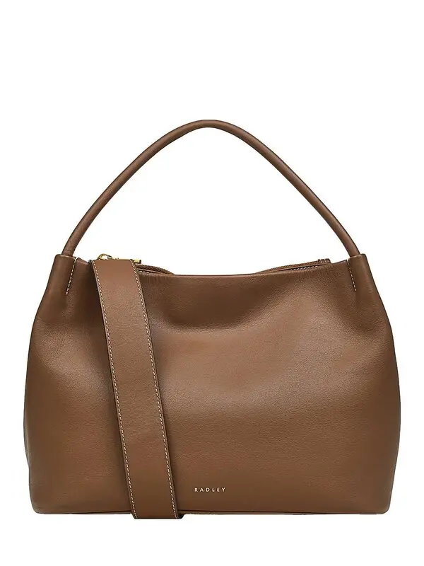 RADLEY Ivydale Road Ziptop Satchel Bag - Saddle