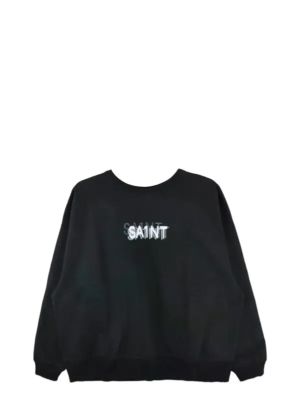SAINT MXXXXXX Deadly Graphic Sweatshirt - Black