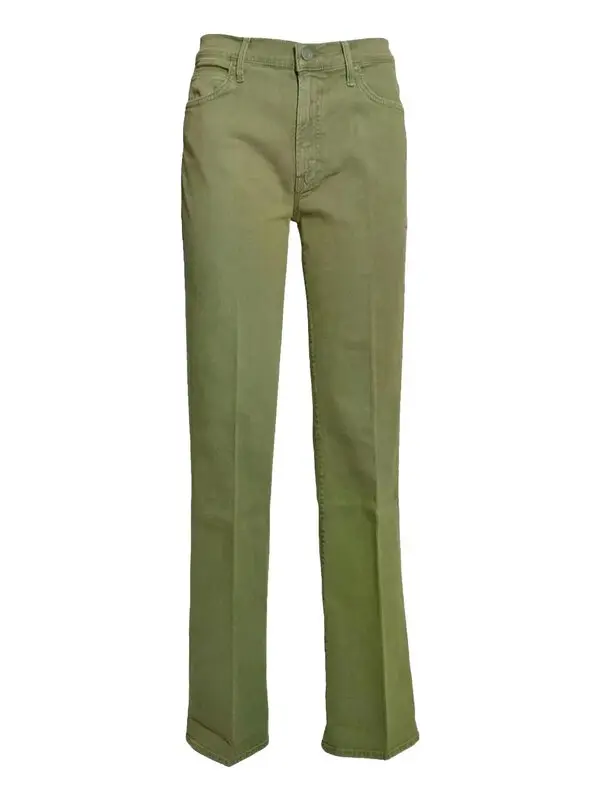 MOTHER Kick It Bootcut Jeans - Green