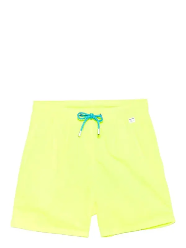 MC2 SAINT BARTH Drawstring Swim Shorts - Yellow