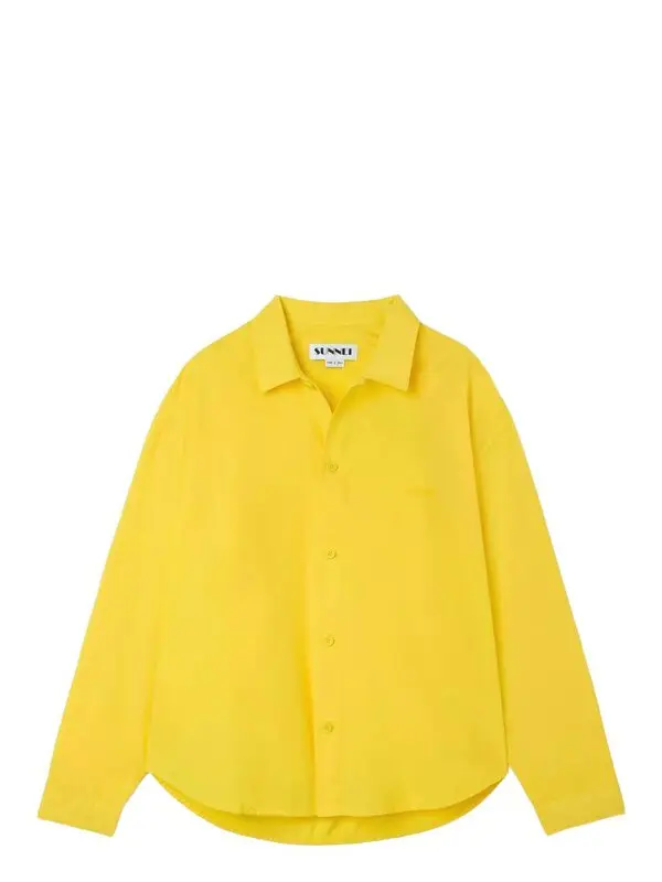 Sunnei Cotton Shirt - Yellow