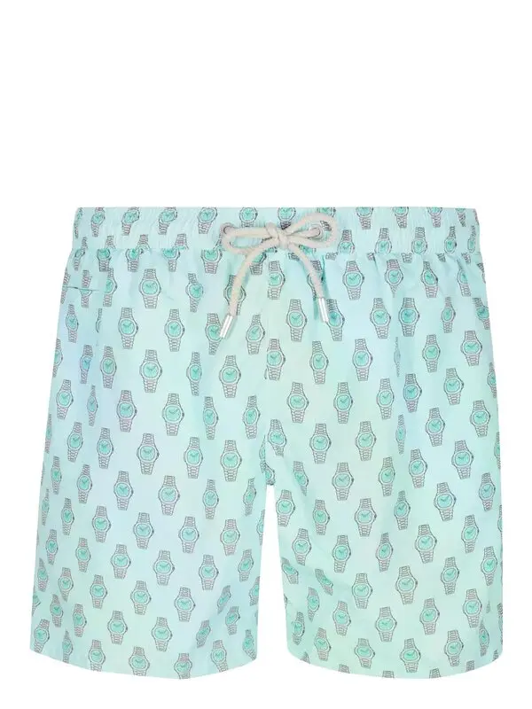 MC2 SAINT BARTH Lighting Swim Shorts - Blue