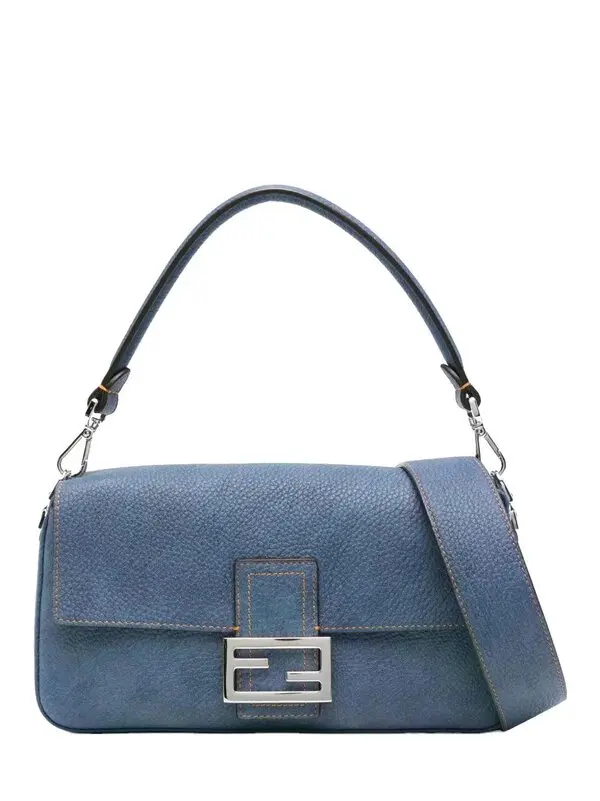 Fendi Baguette Shoulder Bag - Blue