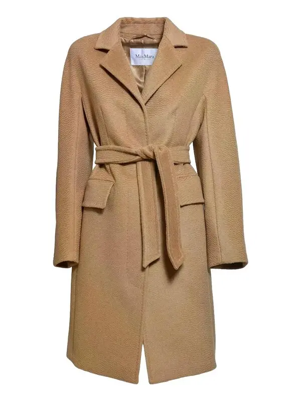 Max Mara Belted Coat - Neutrals