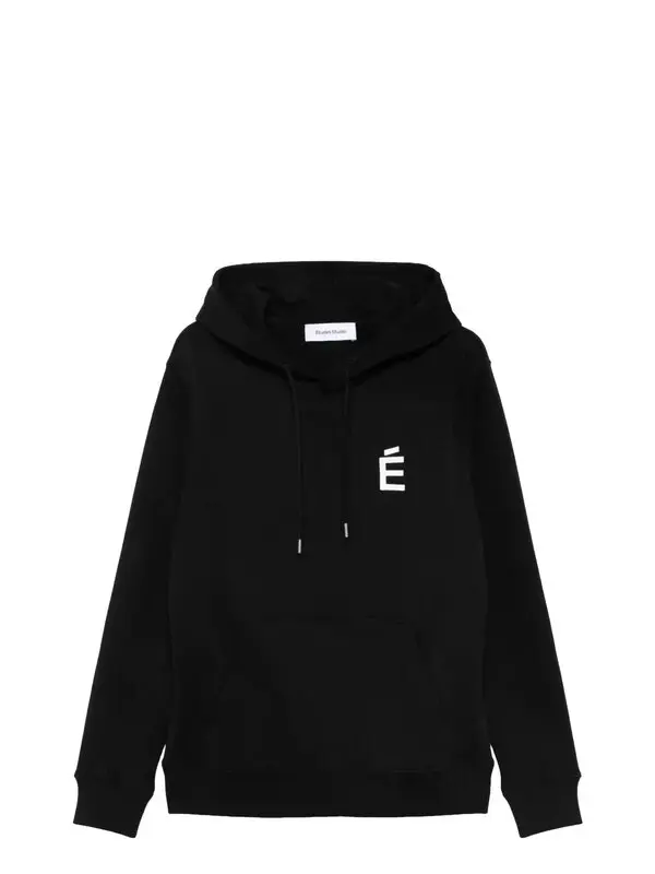 ÉTUDES STUDIO Logo-print Hoodie - Black