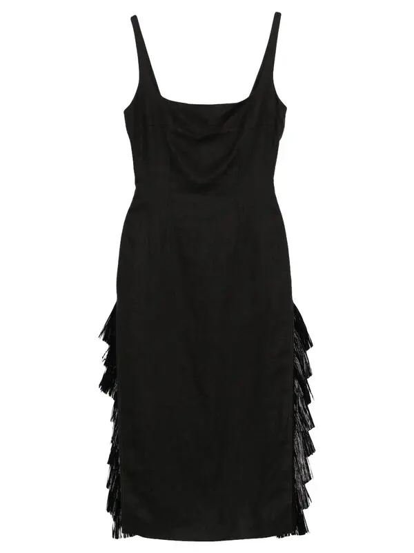 16Arlington Santini Midi Dress - Black