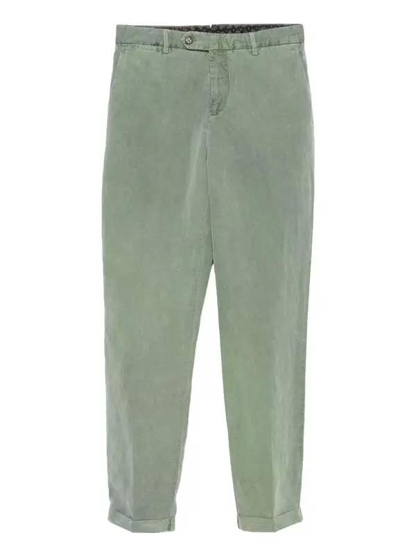BERWICH Belt-loops Trousers - Green