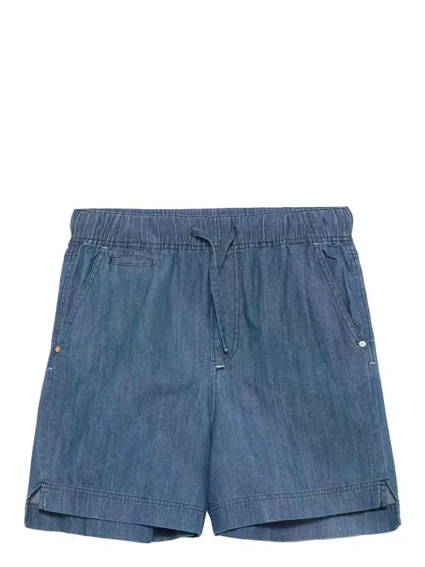 Scotch & Soda Cotton Shorts - Blue