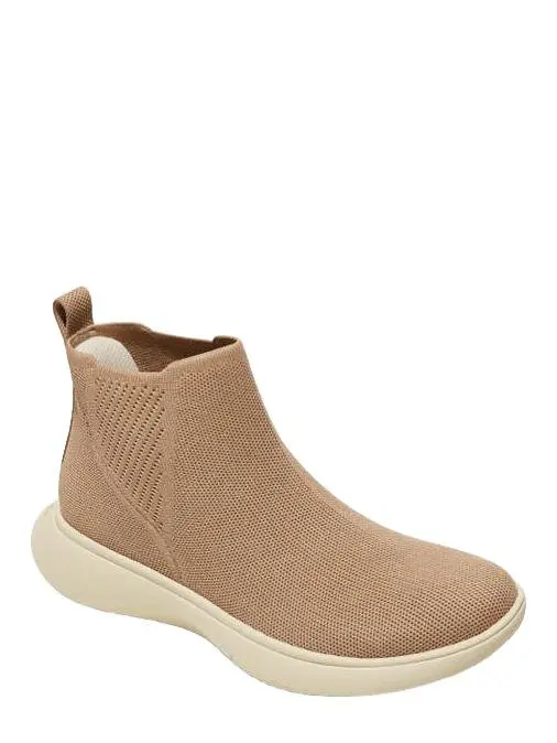 Vivaia Round-toe Slip-on Sneaker Boots - Nutmeg