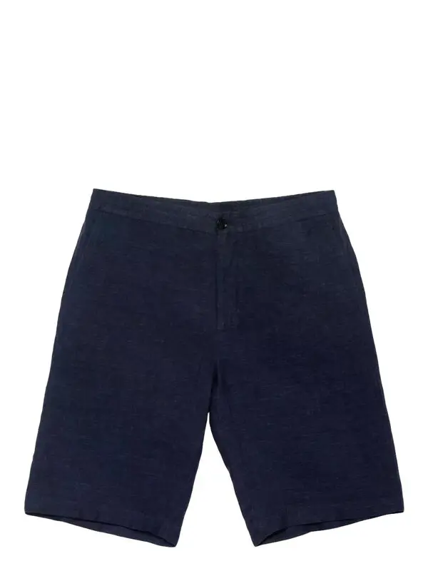 Zegna Linen Shorts - Blue