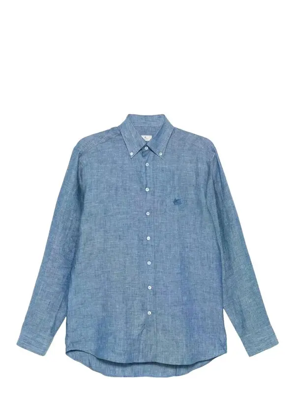 Etro Linen Shirt - Blue