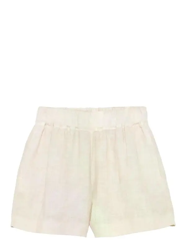 120% Lino Linen Shorts - Neutrals