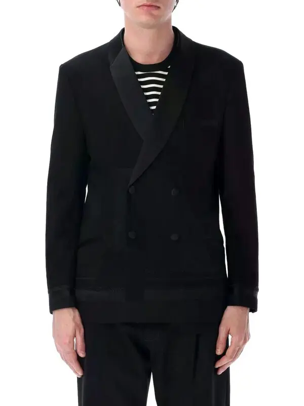 Junya Watanabe Smoking Jacket - Black