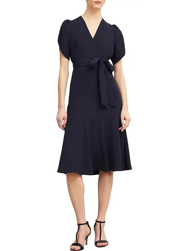 HOBBS LONDON Priscilla Midi Dress - Midnight