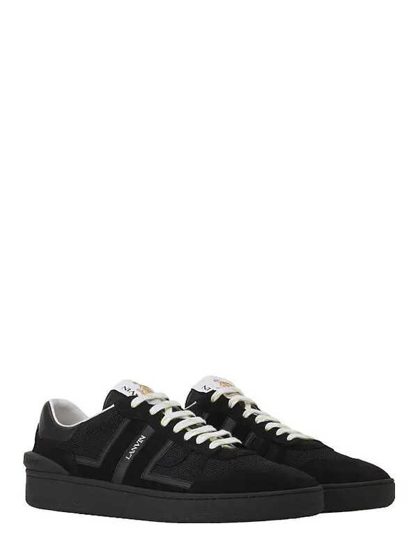 LANVIN Clay Mesh Sneakers - Black