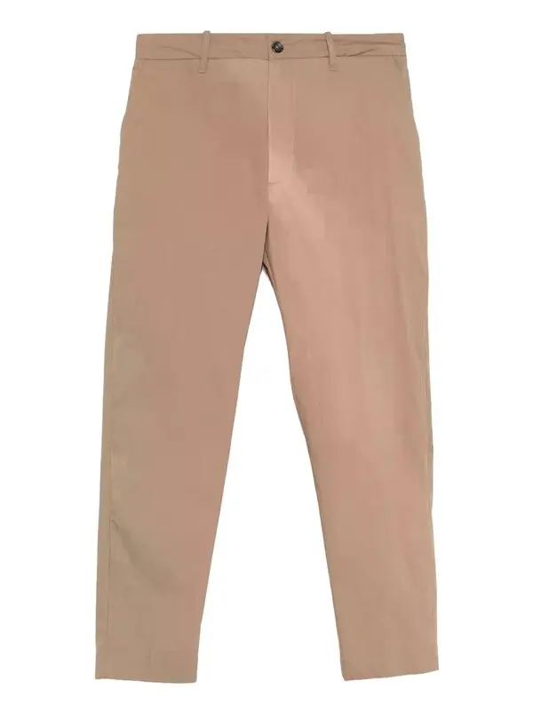 NINE:INTHE:MORNING Straight-leg Chino Trousers - Brown