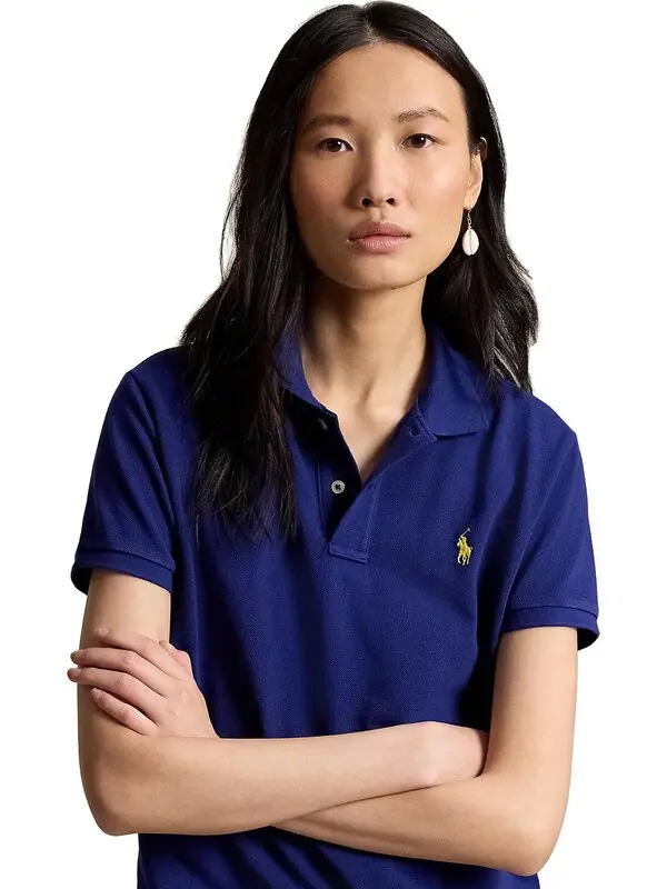 Ralph Lauren Classic Fit Mesh Polo Shirt - Fall Royal
