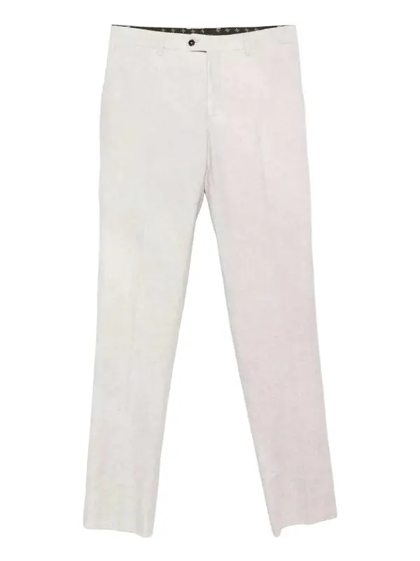 BILLIONAIRE Linen Trousers - Neutrals