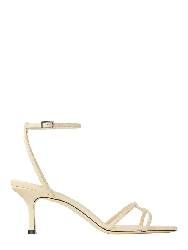 JIMMY CHOO 65mm 1998 Leo Sandals - Yellow