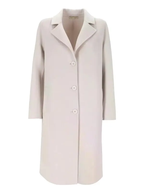 PUROTATTO Single-breasted Coat - Neutrals