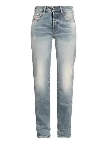 DIESEL® Tapered Jeans In Cotton, Hemp, And Elastane - Blue