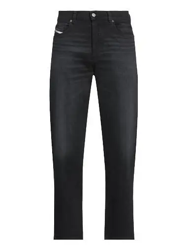 Diesel Tapered Jeans With Five Pockets - Black