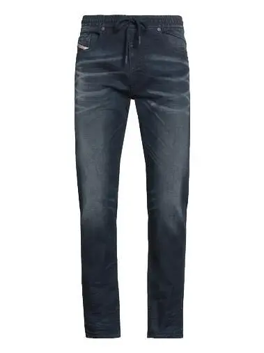 Diesel Tapered Jeans In Lyocell, Cotton, And Elastane - Blue