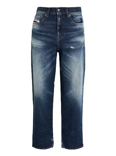 DIESEL Tapered Jeans With Logo - Blue