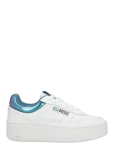 DIESEL® Leather Low-top Sneakers - White