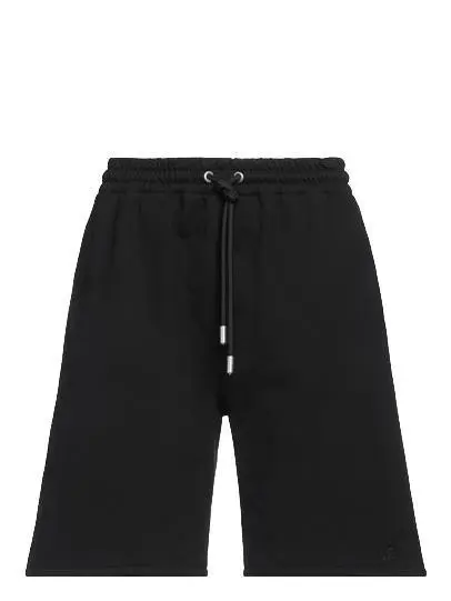 OFF-WHITE™ Cotton French Terry Athletic Shorts - Black
