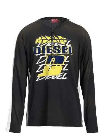 DIESEL® T-shirt Charcoal Size Cotton - Grey