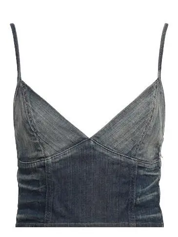 DIESEL® Denim Crop Top - Blue