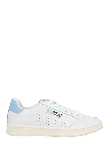DIESEL Low-top Leather Sneakers - Blue