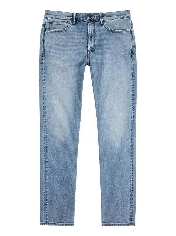 Rag & Bone Fit 2 Slim Straight-leg Jeans - Mid Blu