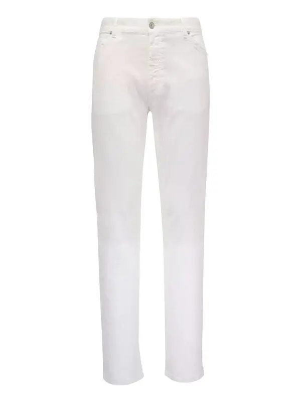Zegna Linen-blend Trousers - White