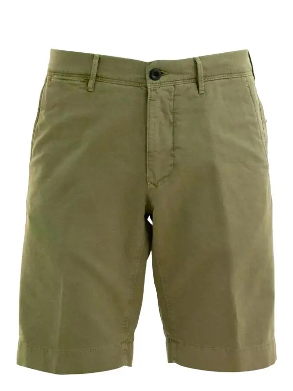 Incotex Cotton Shorts - Green