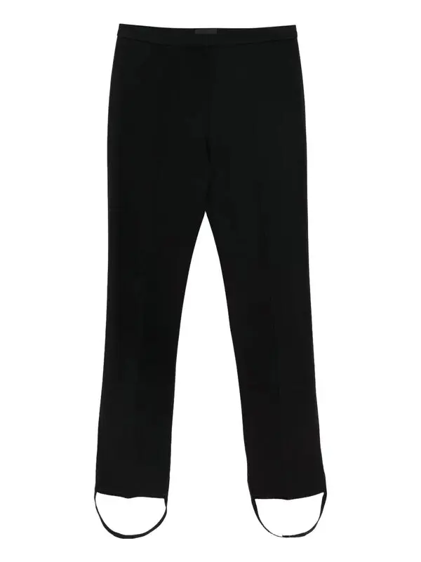 Givenchy Pressed-crease Trousers - Black