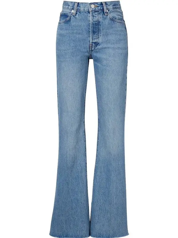 FRAME The Lax Flared Jeans - Blue