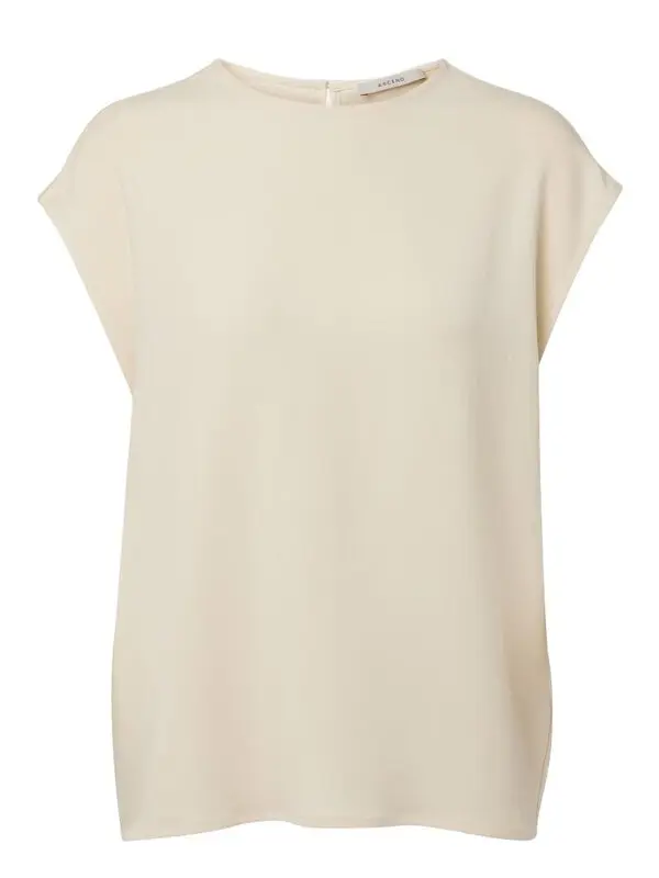 Asceno Sleeveless Top - Beige