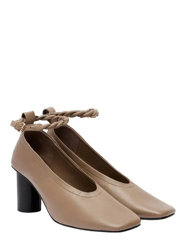 A.emery Amos 70 Leather Pumps - Brown