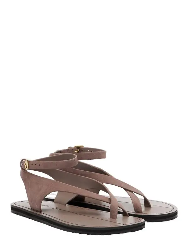 A.emery Millar Suede Sandals - Grey