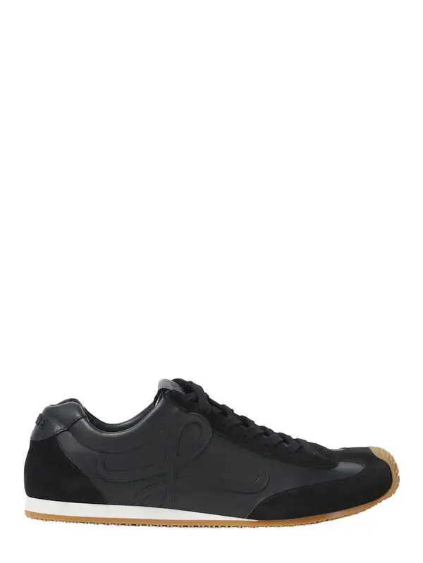 Loewe Ballet Runner 2.0 Leather Sneakers - Black