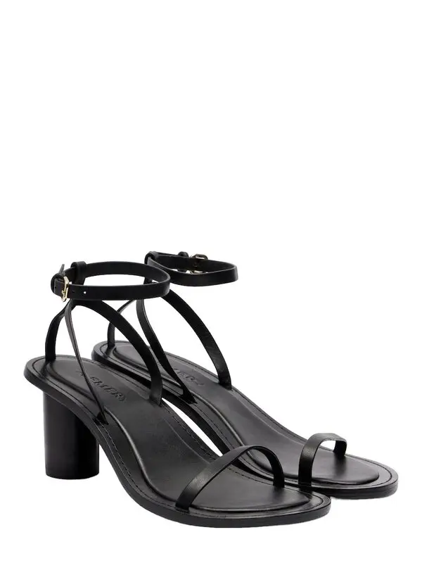 A.emery Idris 70 Leather Sandals - Black