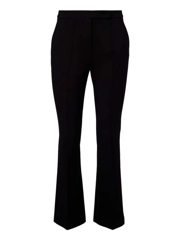 Dorothee Schumacher High-rise Flared Pants - Black