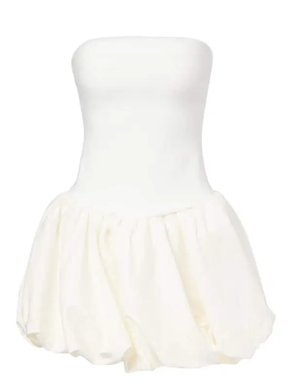 Simkhai Pollie Linen And Rayon-blend Minidress - Black